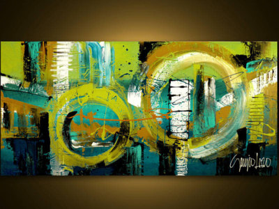 MADE TO ORDER - Contemporary ABSTRACT painting ORIGINAL POP ART by ...