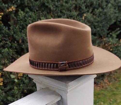 Stetson 4X Beaver Stampede Cowboy Hat Mens Acorn Brown Western Tan ...