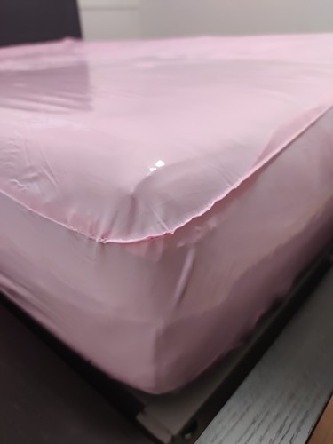 PVC bed sheets playground paint look massage to PVC sheets diaper pants ...
