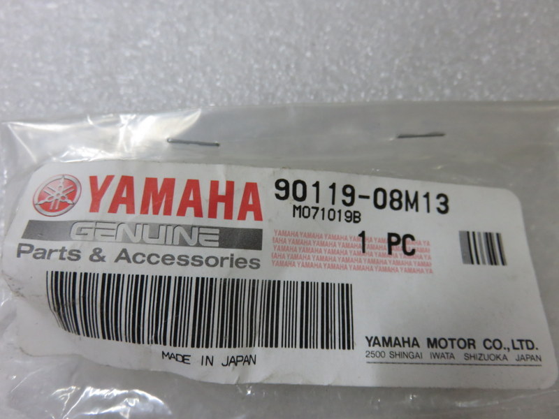 Y38 New Genuine Yamaha 90119-08M13 Washer Lower Case Drive | eBay