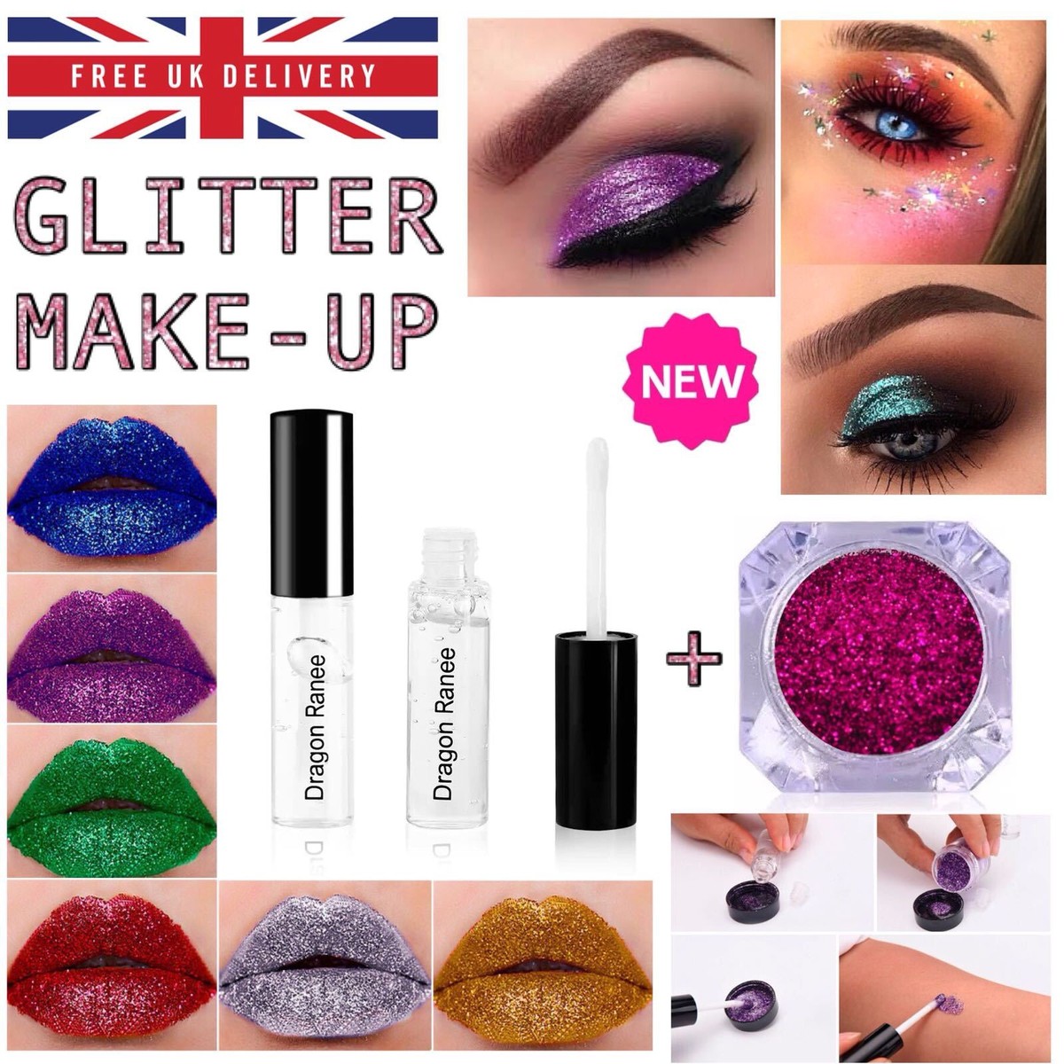 Eye Makeup Glitter Glue