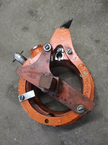 Victaulic VG Vic Cut Groover w/ Yoke For 5" Pipe Grooving fits ridgid ...