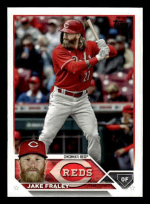2023 Topps Cincinnati Reds #CIN-11 Jake Fraley | eBay