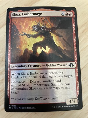 MTG Skoa, Embermage Modern Horizons 3 #0138 FOIL Common MH3 NM/M | eBay