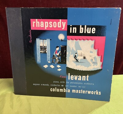 Nice Gershwin Rhapsody In Blue, Oscar Levant 2 Vinyl LP Records | eBay
