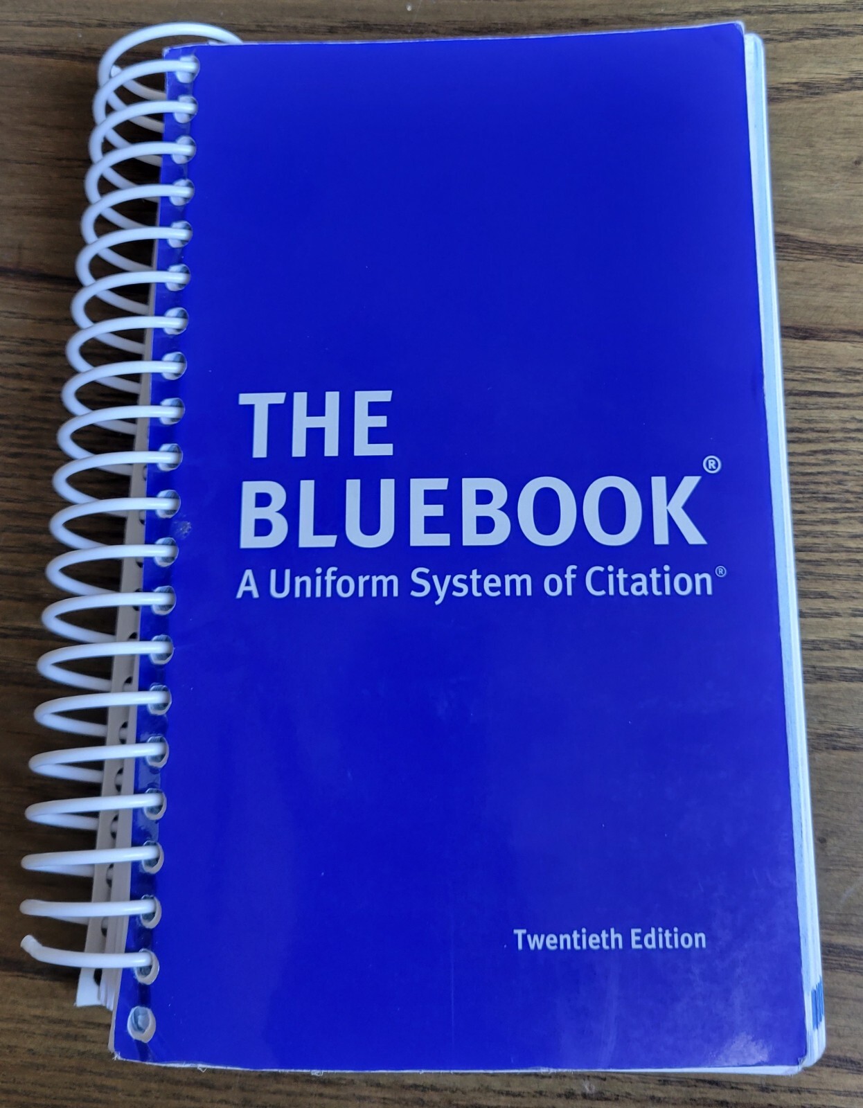 The Bluebook: A Uniform System of Citation, 20th Edition 9780692400197 ...