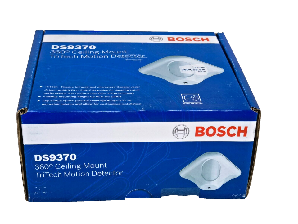 Bosch Electric TriTech Motion Detector 360 Degree Ceiling Mount DS9370 ...