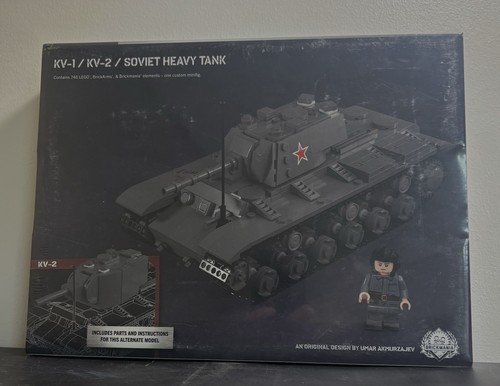 Brickmania WWII KV-1/KV-2 Soviet Heavy Tank *NISB* | eBay