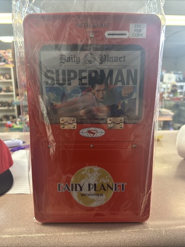 Superman 2025 AMC Daily Planet Newspaper Box Popcorn Bucket NEW In Hand ...
