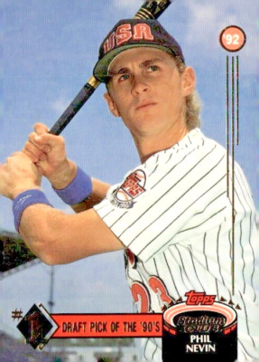 1992 Stadium Club First Draft Picks #3 Phil Nevin Baseball Card Near ...