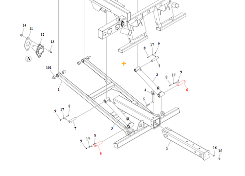 Jerr-Dan Pin Kit Assembly for p/n 1001188140 | eBay