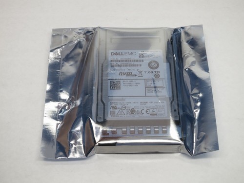 VD0JX Dell 7.68TB, Enterprise, NVMe, Read Intensive Drive, U.2, Gen4 w ...