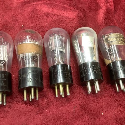 FIVE-Type 200A Globe audio radio vintage amplifier vacuum tube valve ...