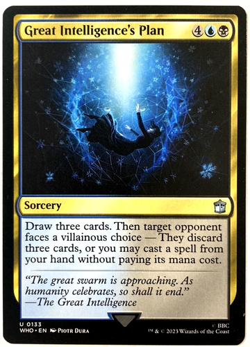 MTG Great Intelligence's Plan Doctor Who 0133 NM | eBay