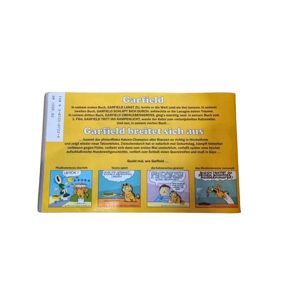 Garfield Comic Band 4 Krüger Querformat Garfield breitet Sich Aus Jim ...