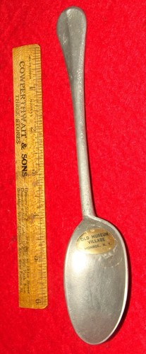 Vint. Colonial Replica Spoon Souvenir Old Museum Village Monroe NY ...