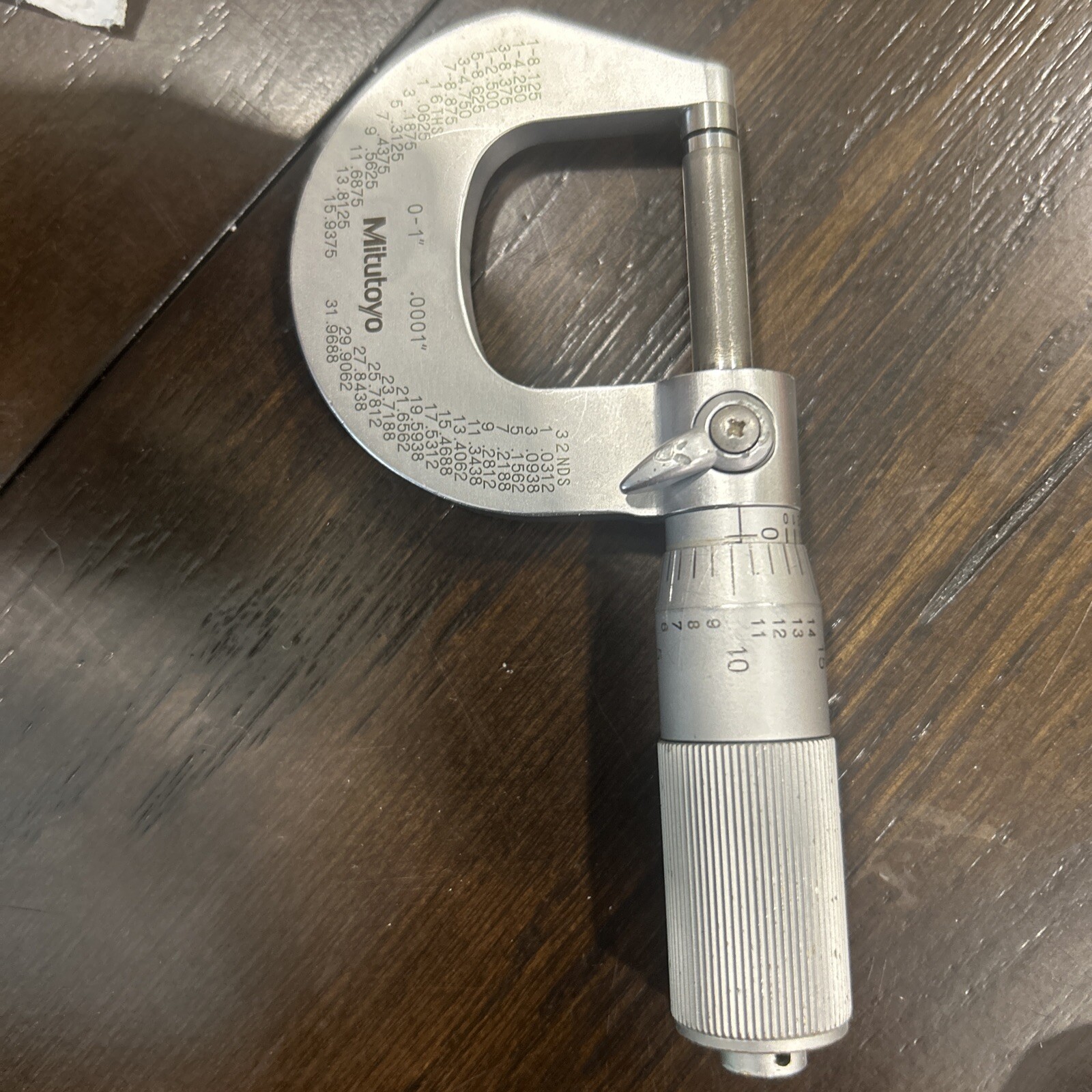 Mitutoyo 0-1 Inch Micrometer .0001 | eBay