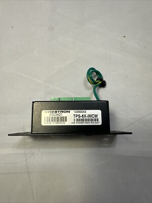 Crestron TPS-6X-IMCW Interface Module No Power Cord | eBay