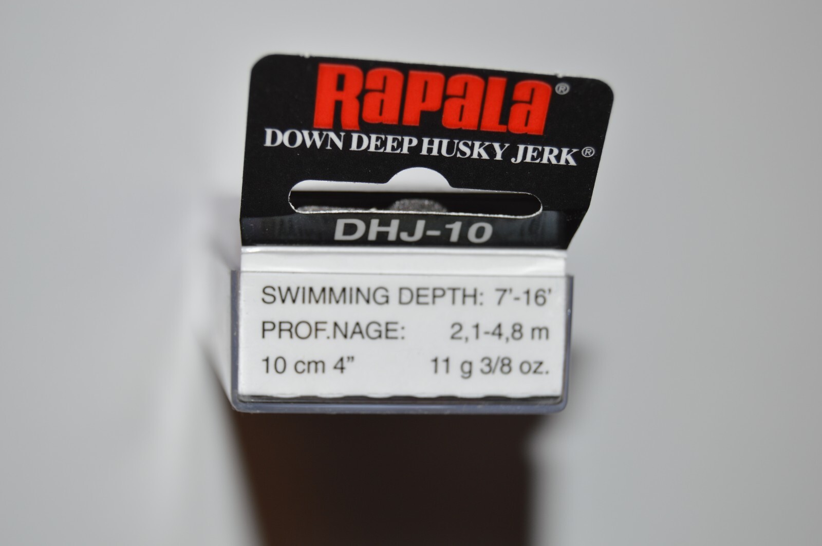 rapala dhj-10 dhj10 ogh 4" 3/8oz down deep husky jerk 7'-16' olive ...