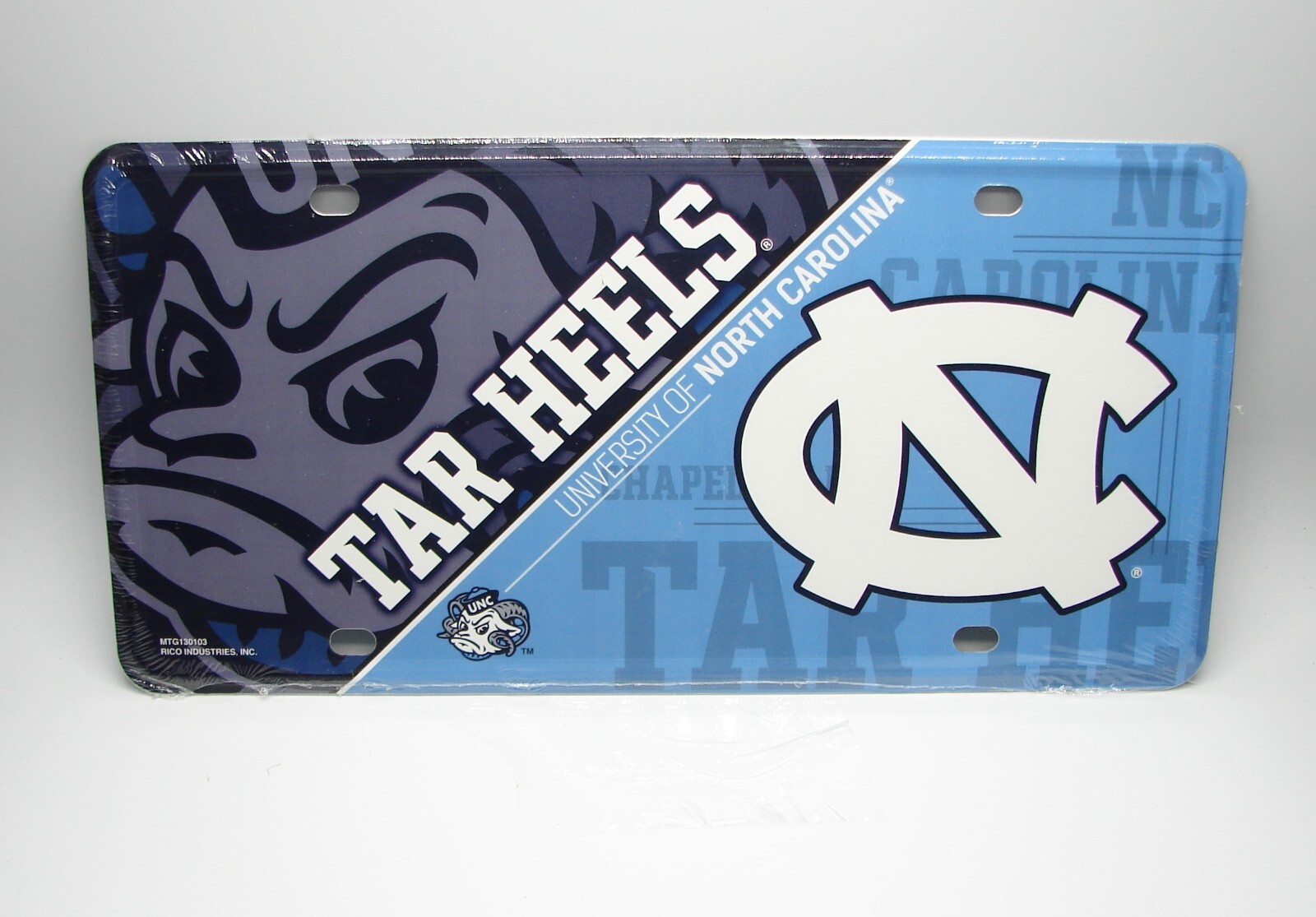 Licensed NCAA TAR HEELS NORTH CAROLINA METAL NOVELTY LICENSE PLATE | eBay