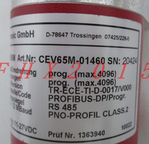 ONE USED TR CEV65M-01460 Rotary Encoder Good Condition | eBay