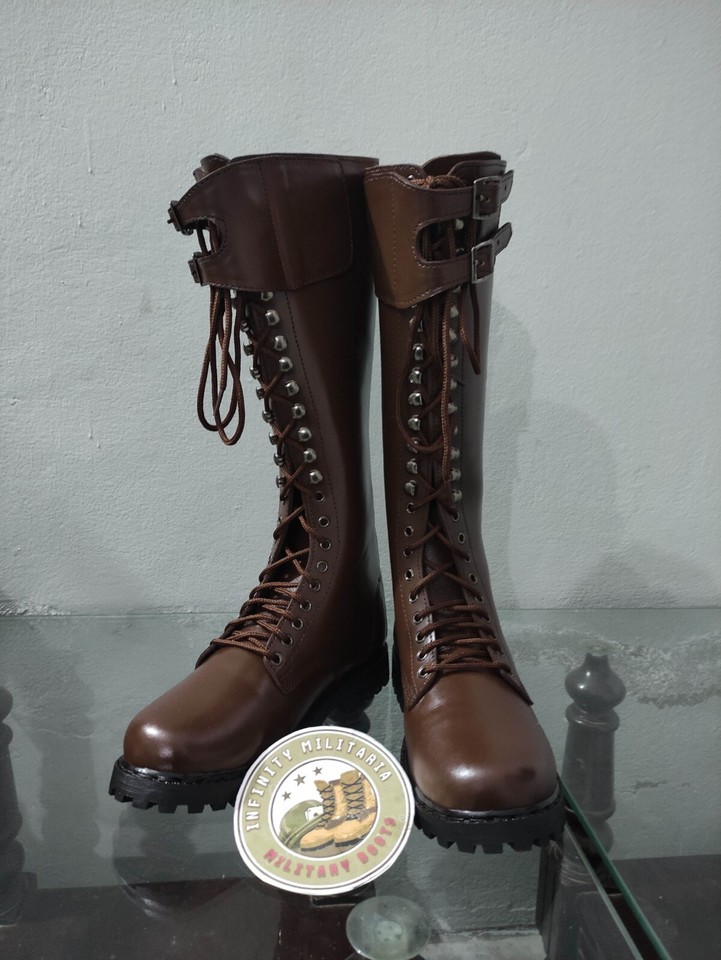 WW2 German SA Boot With Rubber Sole Prime Quality Leather. Military ...