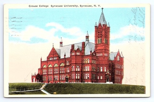 Postcard Crouse College Syracuse University New York NY | eBay