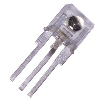 Lot of 5 LEDs AlGaAs/GaAs Infrared Emitting Diode 75mW 50mA 940nm Side ...