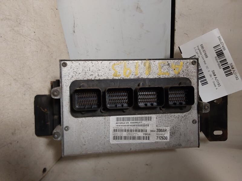 Engine ECM Electronic Control Module 3.7L Automatic Fits 04 LIBERTY ...