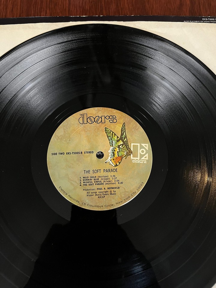 Doors The Soft Parade LP EKS-75005 Near Mint Vinyl Record 1976 SRC ...