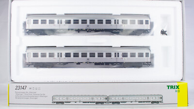 Trix 23147 Personenwagen-Set "Silberlinge" der DB Ep IV, Neu in OVP mit ...