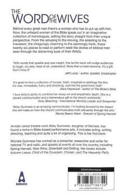 Word of the Wives: Monologues from the Unheard Women of the Bible ...