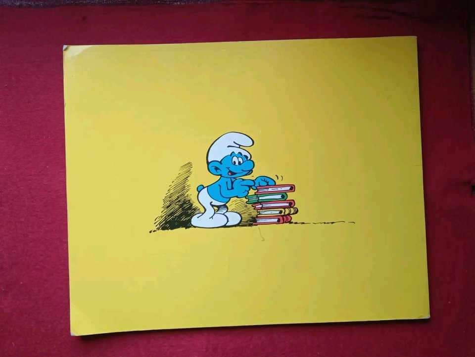 Comics Los Pitufos Bomberos Smurfs, IN Spanish, 1982 | eBay Australia