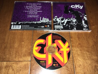 CKY Volume 1 CD Limited Edition, Remastered, Rare Purple Cover 1/5000 ...