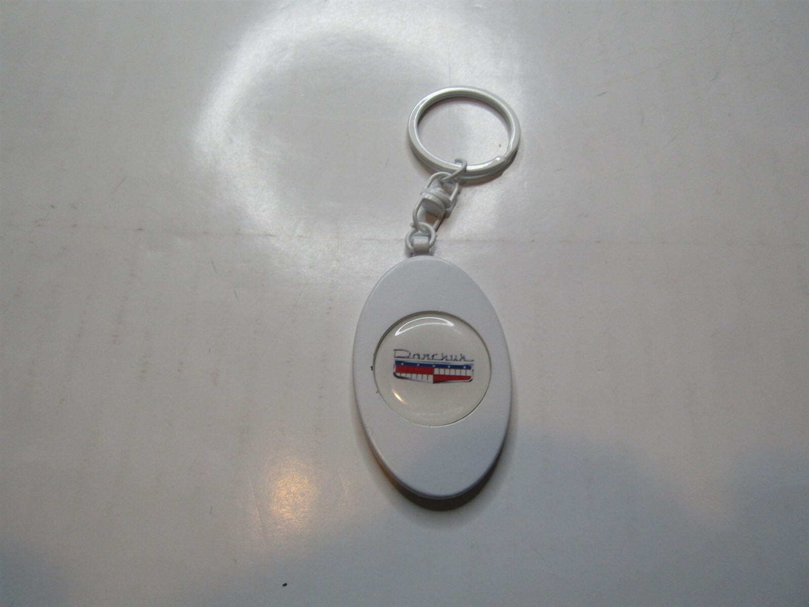 1955 1956 1957 CHEVROLET BEL AIRE NOMAD " DANCHUK " LOGO KEYCHAIN METAL ...