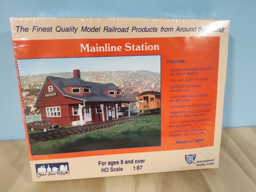 IHC Mainline Passenger Station Kit #3502 HO Scale Model Kit | eBay