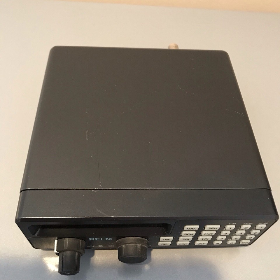Relm MS-200 Scanner Multi Band Scanner DPL CTCSS PL AM FM Aircraft ...