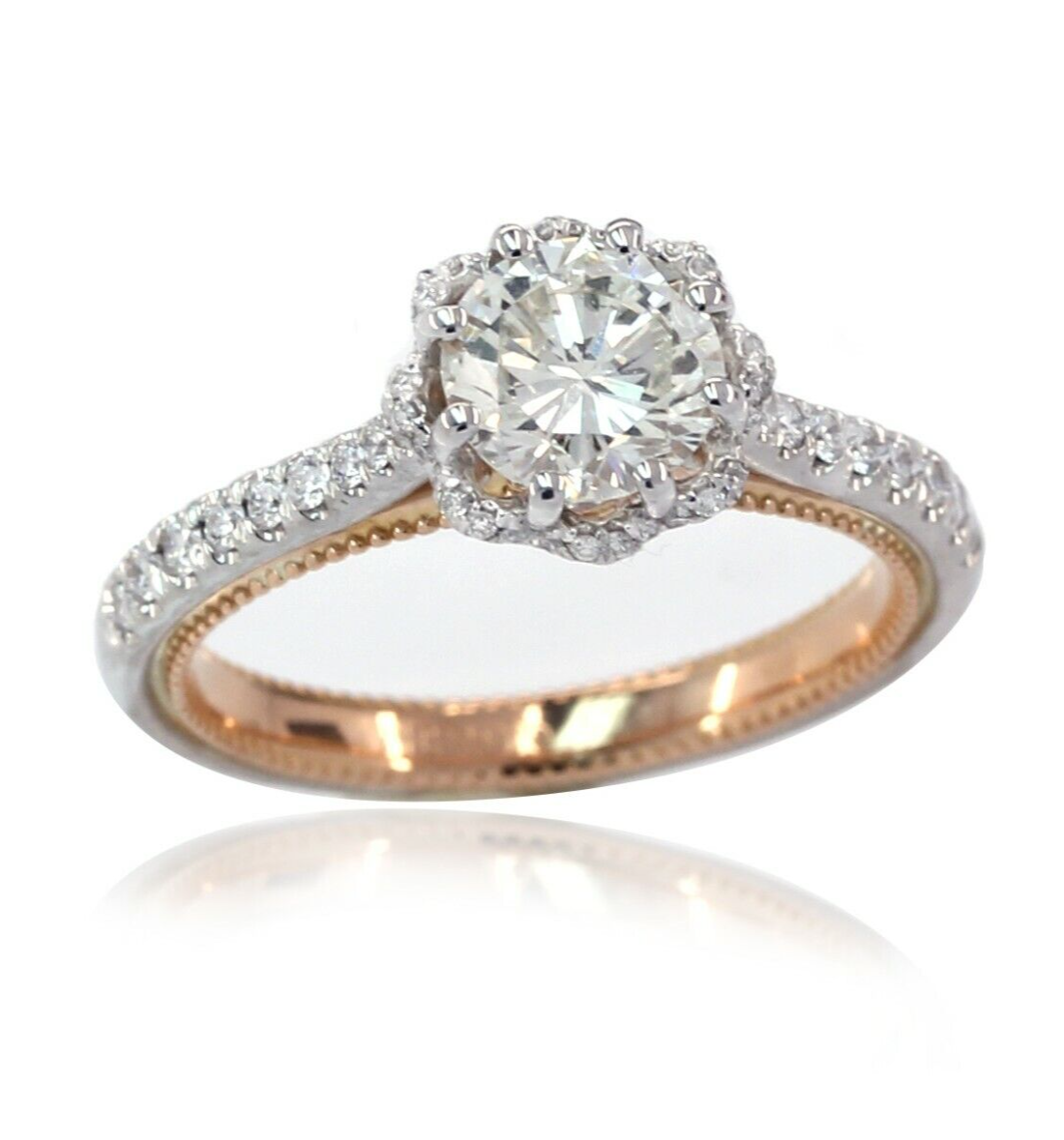 Verragio Rose Gold Engagement Rings 20k Rose Gold Verragio Venetian