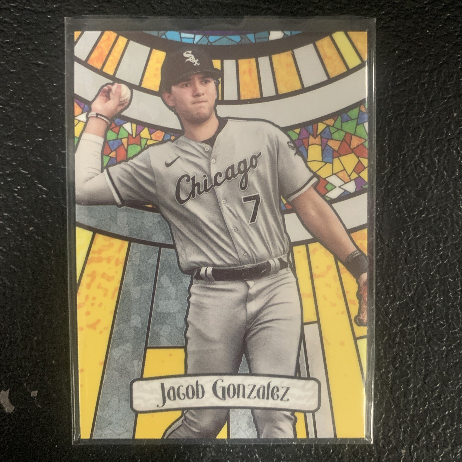 2023 Bowman Draft Jacob Gonzalez Bowman Glass Chicago White Sox BGA-8 ...