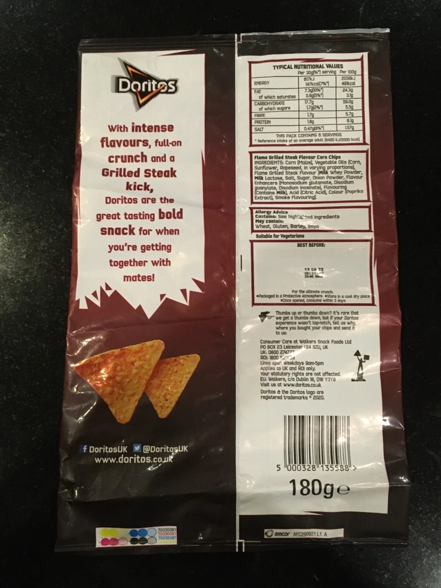 Doritos Bag Back