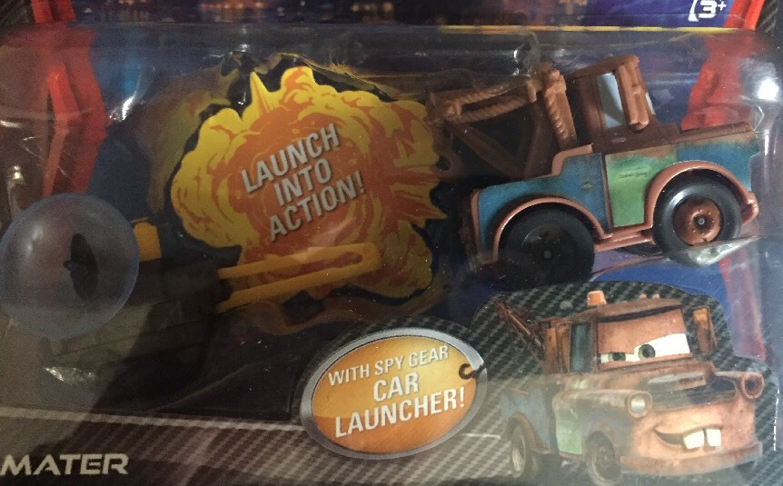 Mattel Disney•Pixar Cars 2 Action Agents "Mater" With Launcher | eBay