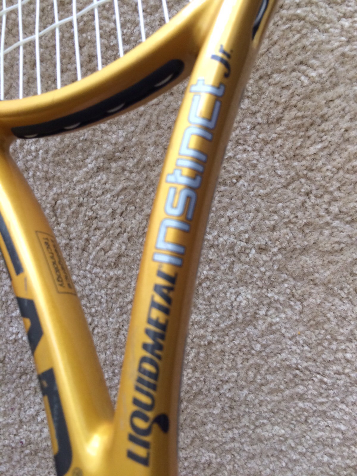 Head Liquidmetal Instinct Jr Mid Plus Tennis Racquet + HC | eBay
