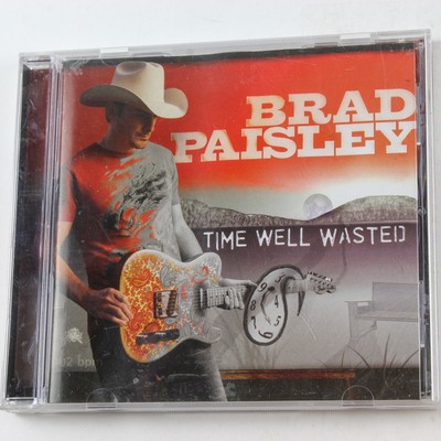 Brad Paisley Time Well Wasted CD 2005 Arista Country Music Good ...