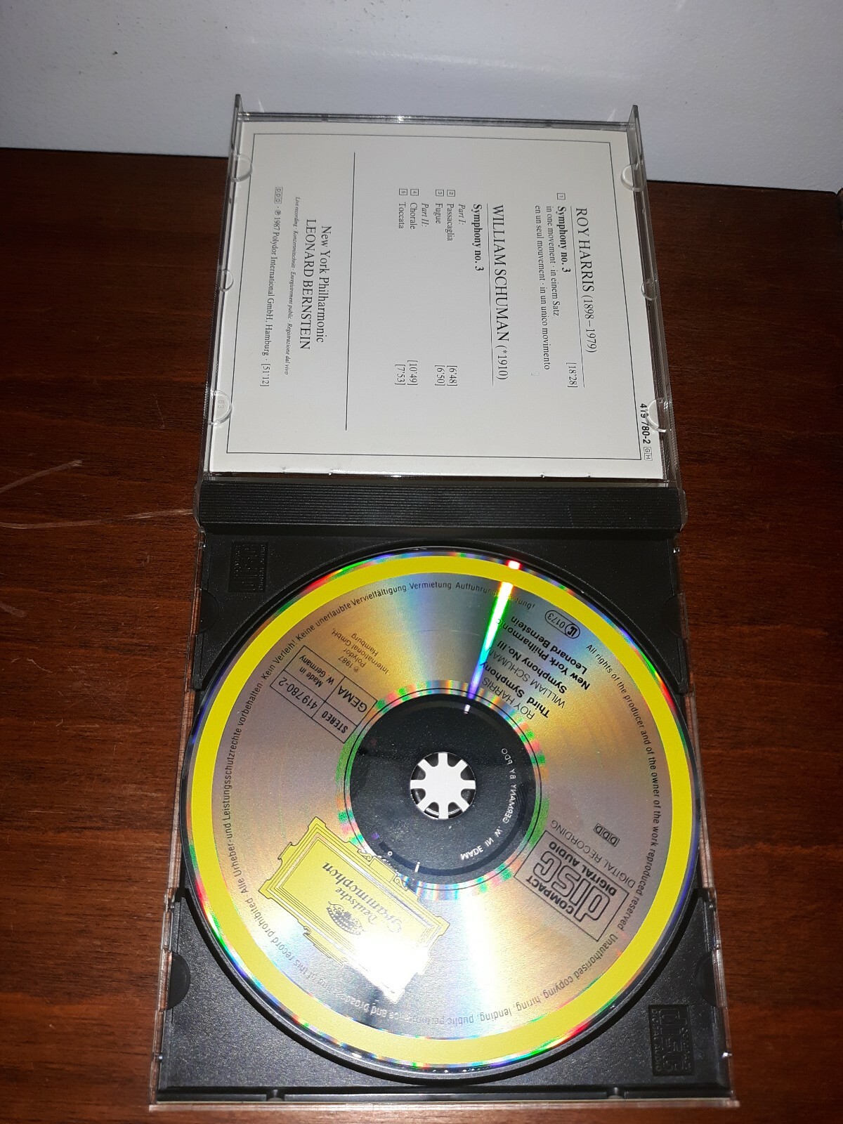 Roy Harris: Symphony 3; Schuman: Symphony 3. NYPO/Leonard Bernstein ...