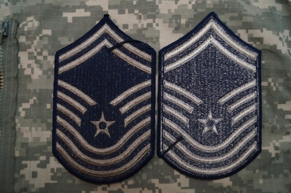 Military Patch USAF Dress Color Pre-'97 Chief Master Sergeant/CMSgt ...