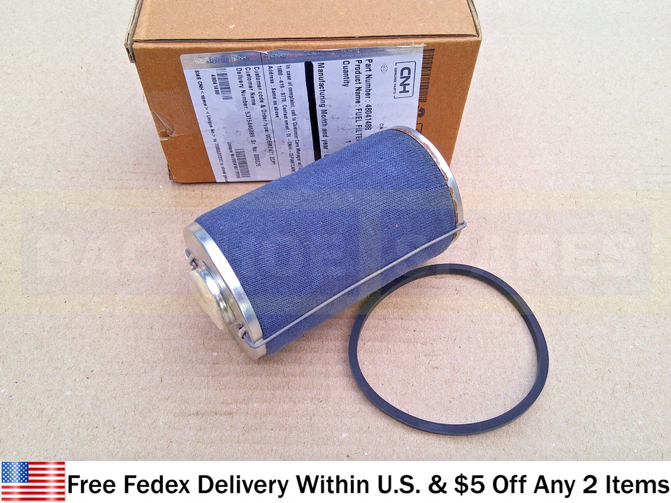 CASE PARTS - GENUINE CASE FILTER, FUEL FILTER PRIMARY (PART NO ...