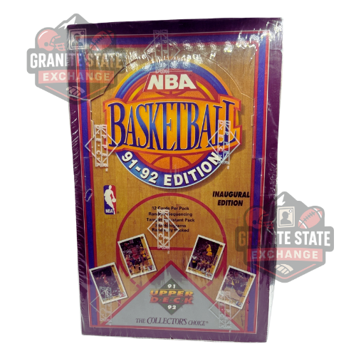1991-92 Upper Deck NBA Basketball Inaugural Edition – Factory Sealed ...