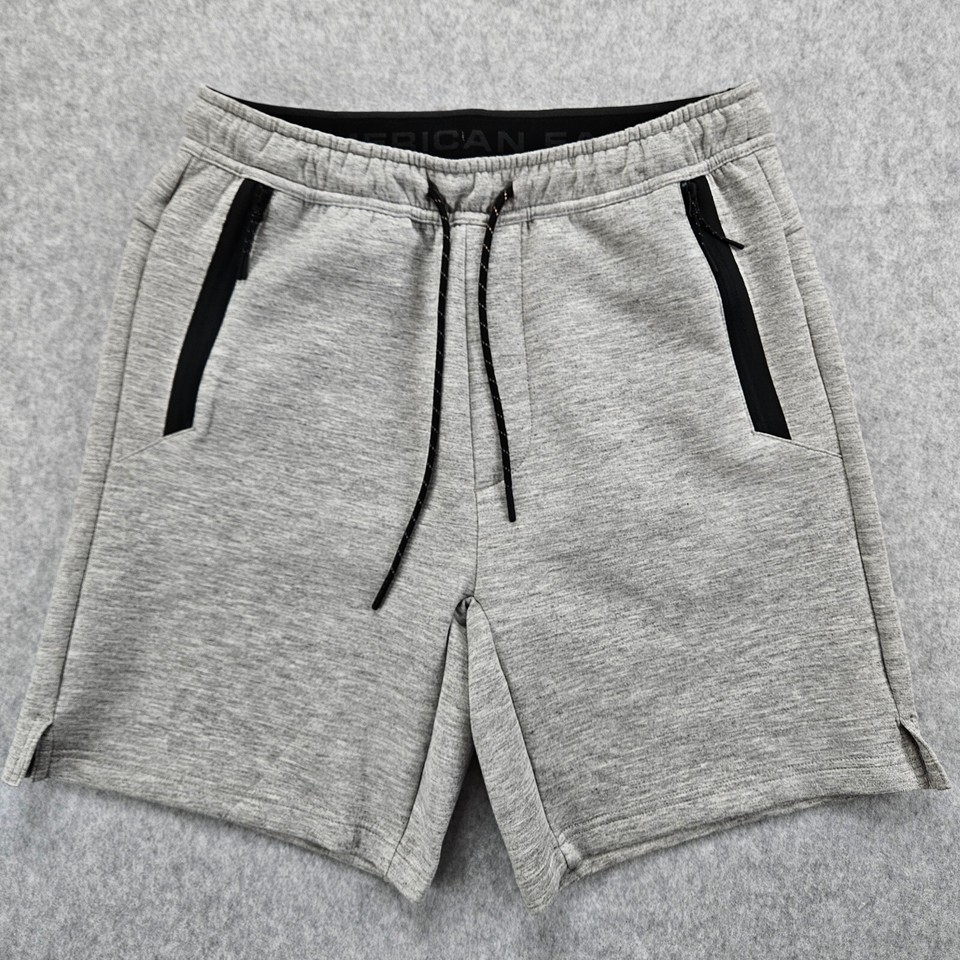 American Eagle XS Extra Small 7" EXCH Performance Stretch Shorts Gray ...