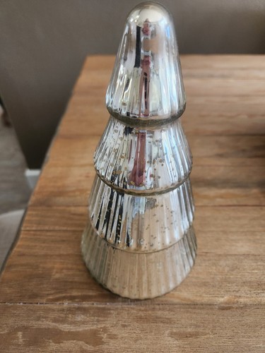 Illume Candle Balsam And Cedar Holiday Scent Silver Etched Mercury ...