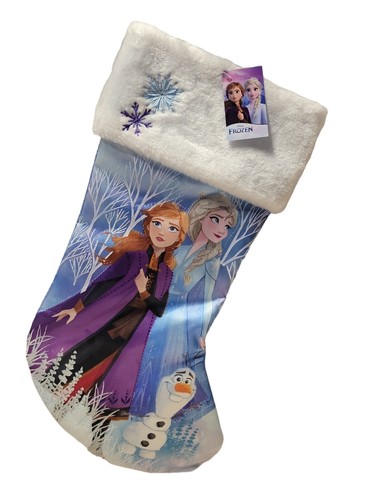 Disney Frozen Christmas Stocking Elsa, Anna, & Olaf Stocking 20” Kurt S ...